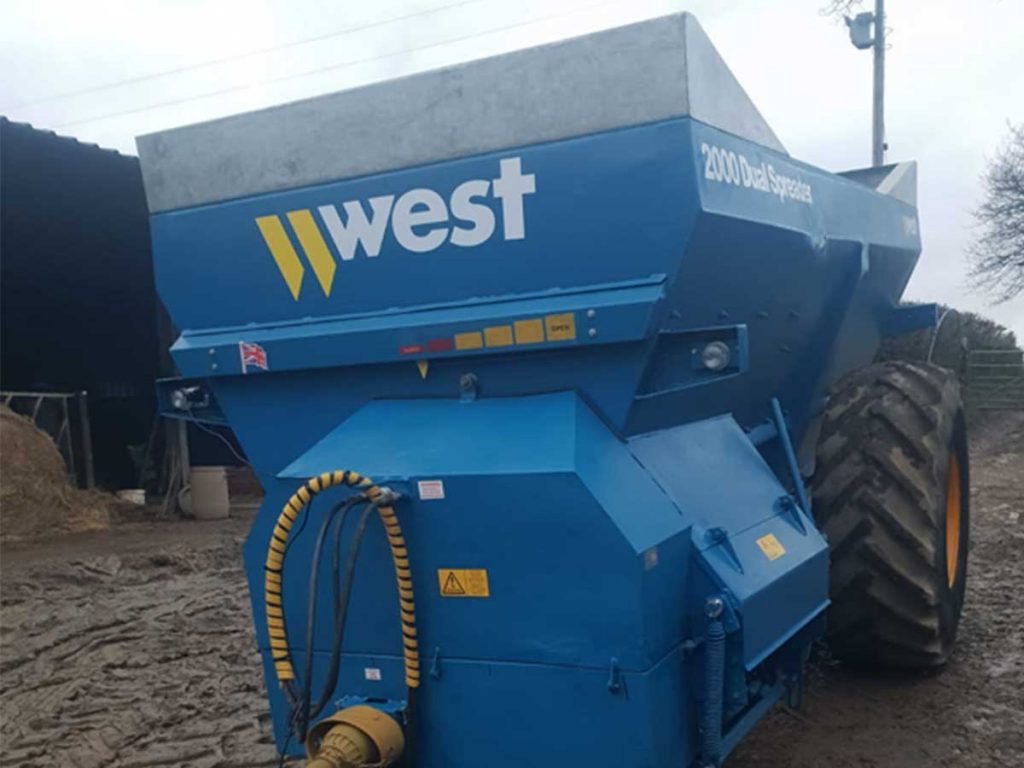 West Dual 2000 Spreader - West | AA Plant Service