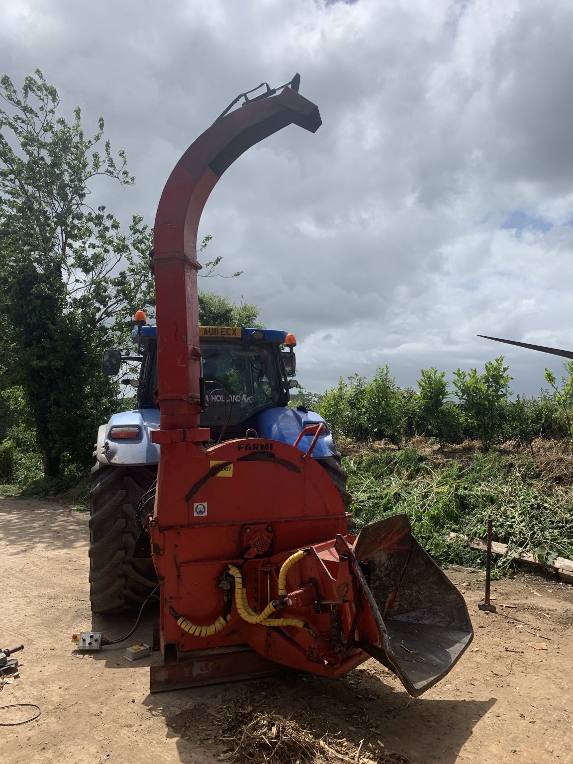 Farmi forest CH380 chipper | AA Plant Service
